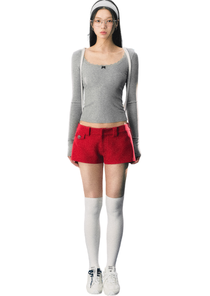Lldc Vintage Low Rise Shorts Laluneduciel